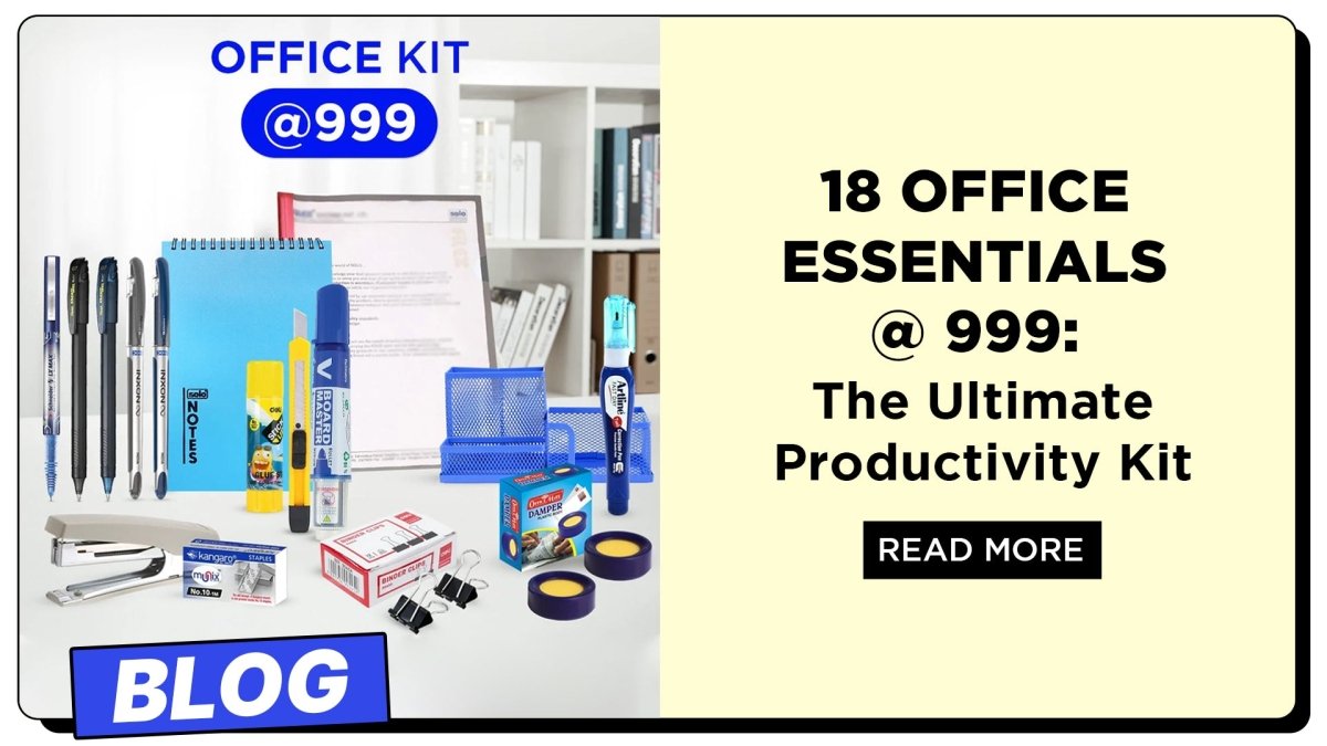 18 Office Essentials @ 999: The Ultimate Productivity Kit – SCOOBOO