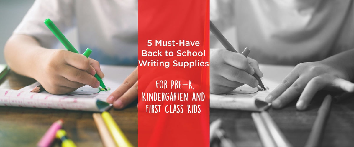 5 Must Have Back2School Writing Supplies for Kindergarten – SCOOBOO
