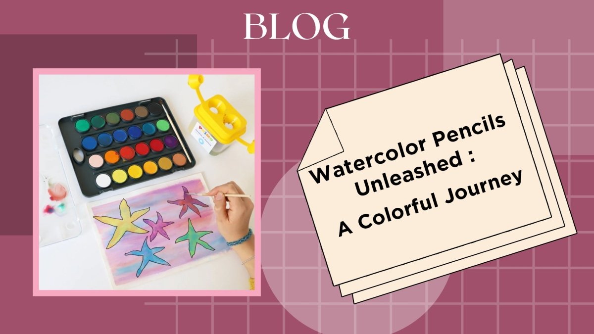 Watercolor Pencils Unleashed: A Colorful Journey – SCOOBOO