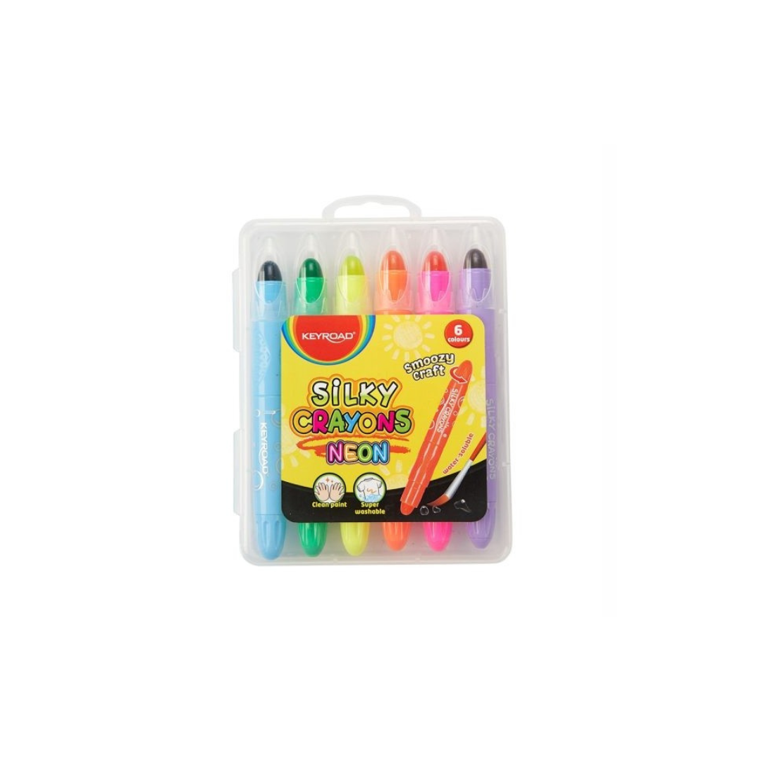 Keyroad Silky Crayons Set of 6 – SCOOBOO
