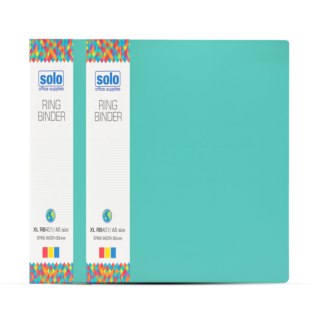 Solo Ring Binder-2d-Ring Binder Premium Series - A4-SCOOBOO – SCOOBOO