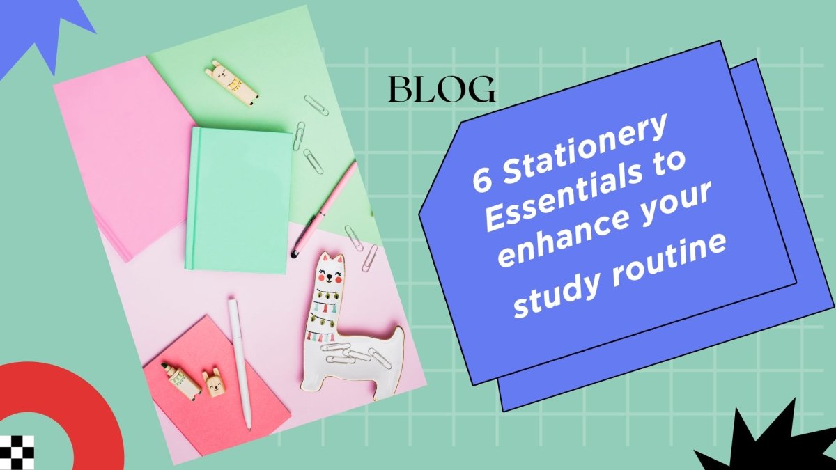 6 Stationery Essentials to enhance your Study Routine – SCOOBOO