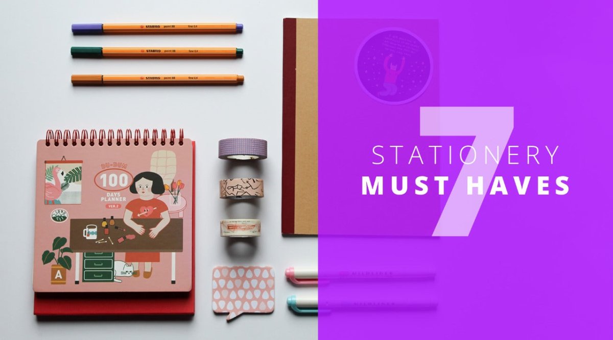 7 Stationery Must-Haves | SCOOBOO – SCOOBOO