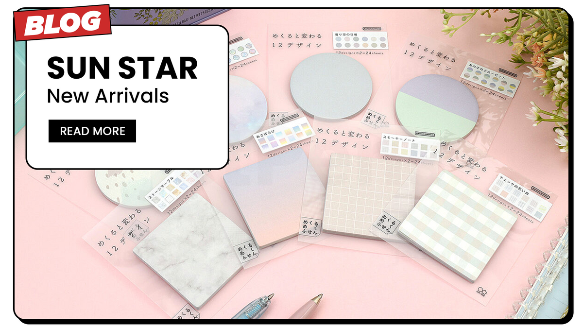 Sun-Star Stationery: Where Everyday Tools Become Everyday Joy – SCOOBOO
