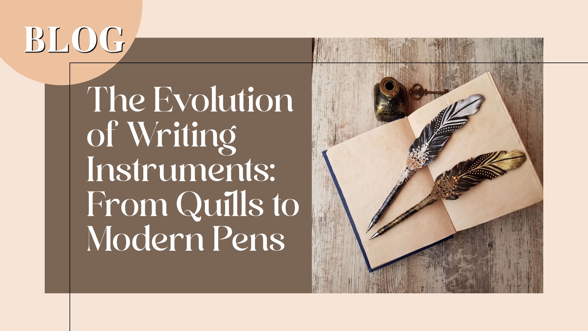 The Evolution of Writing Instruments: From Quills to Modern Pens – SCOOBOO