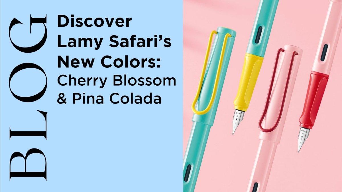 Discover Lamy Safari’s New Colors: Cherry Blossom & Pina Colada – SCOOBOO