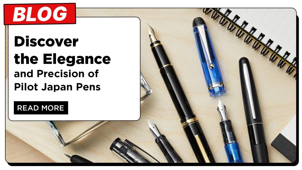 Discover the Elegance and Precision of Pilot Japan Pens – SCOOBOO