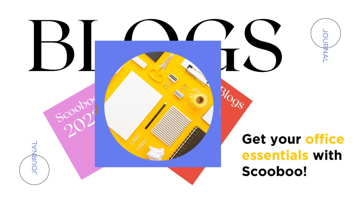 Get your office essentials with Scooboo! – SCOOBOO