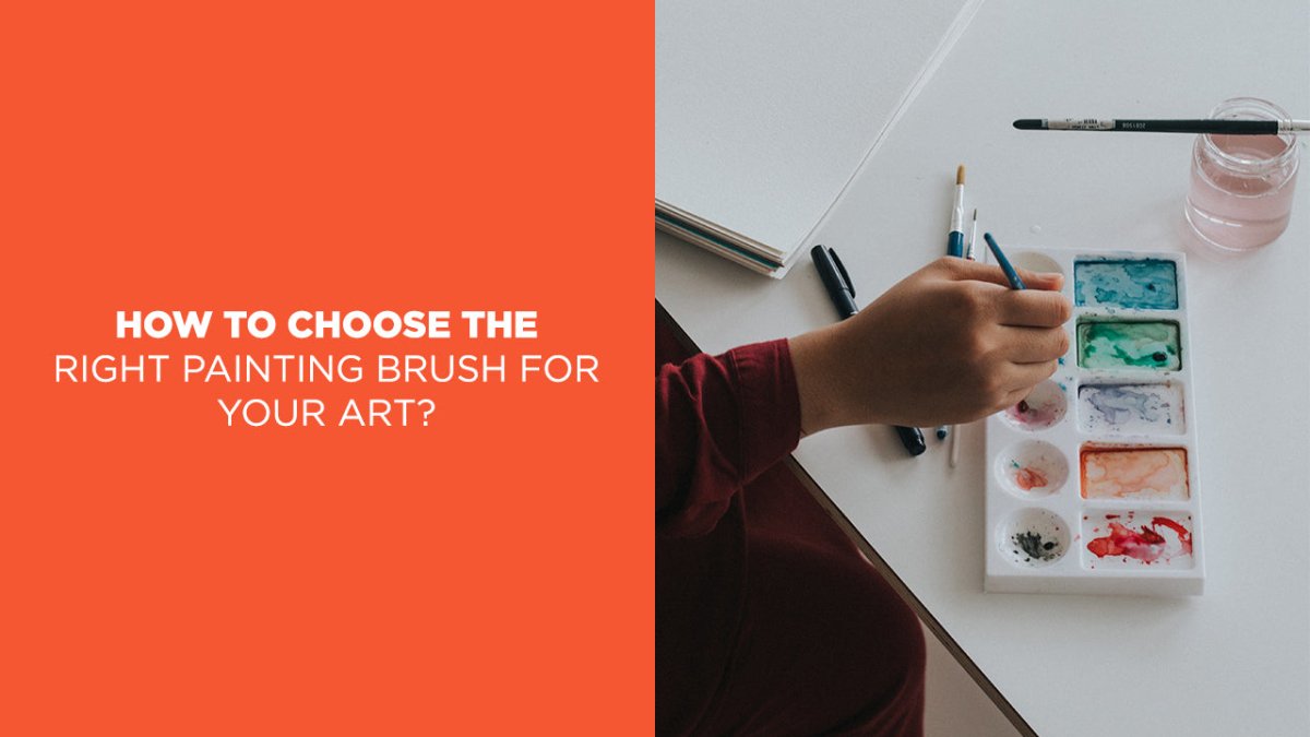 How to choose the right painting brush for your art? – SCOOBOO