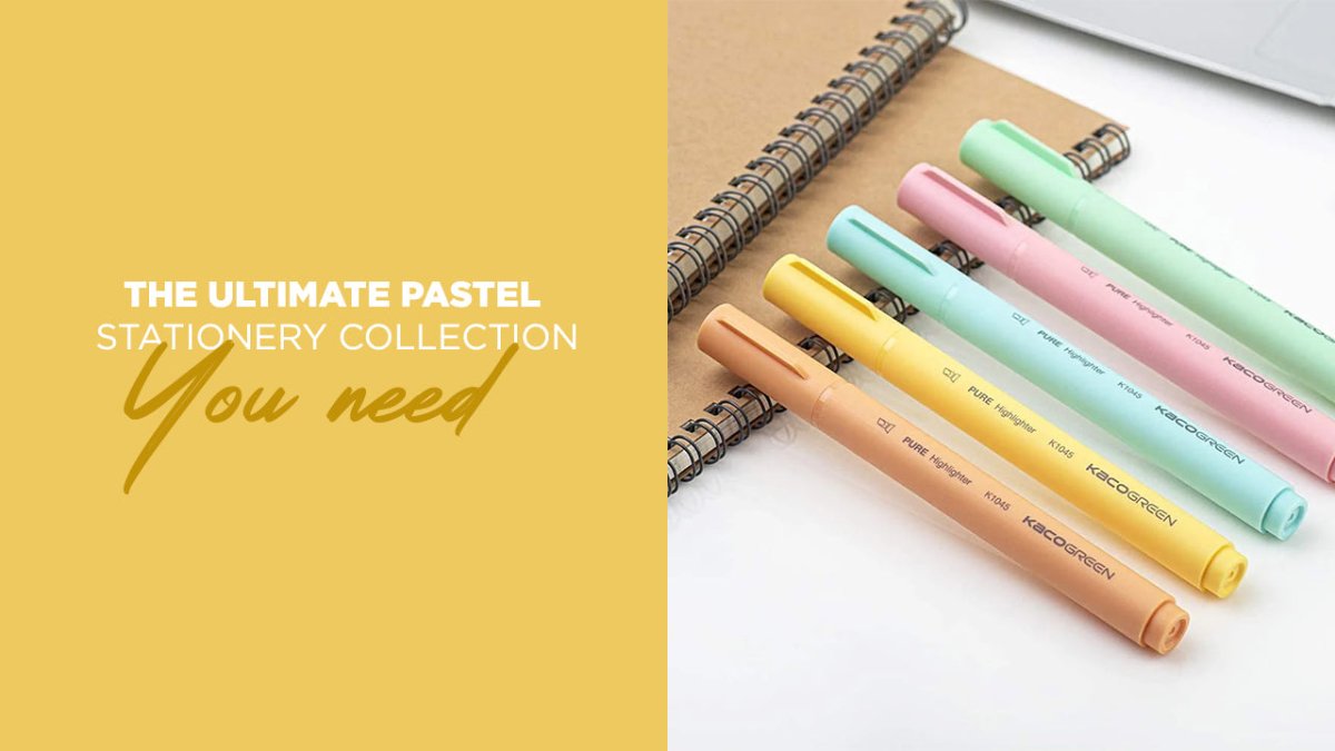 The Ultimate Pastel Stationery Collection You Need! – SCOOBOO