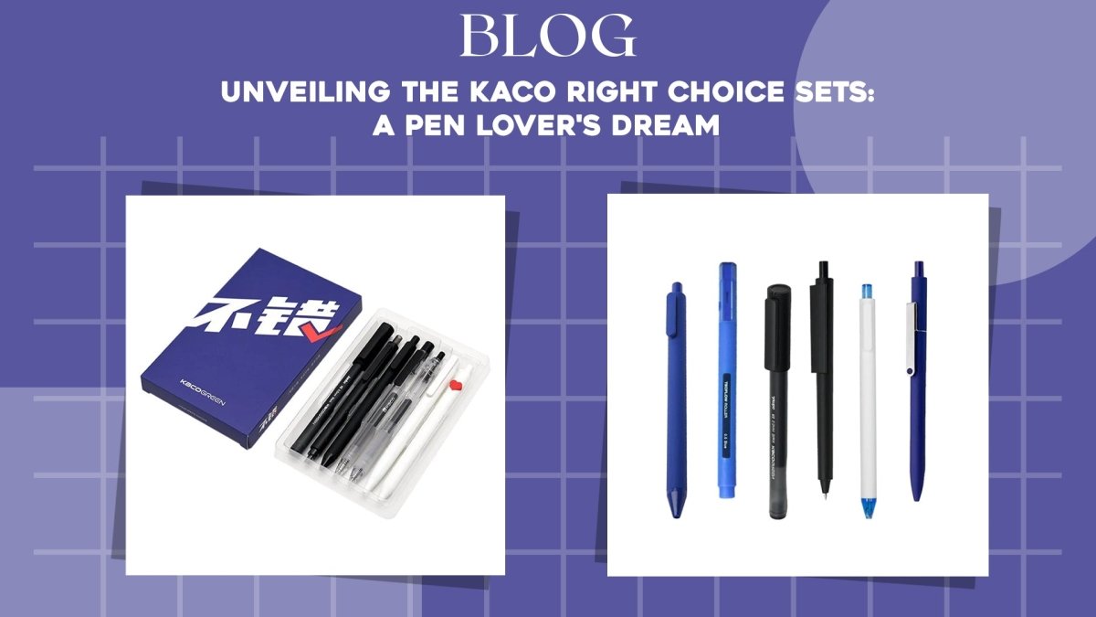 Unveiling the Kaco Right Choice Sets: A Pen Lover's Dream – SCOOBOO