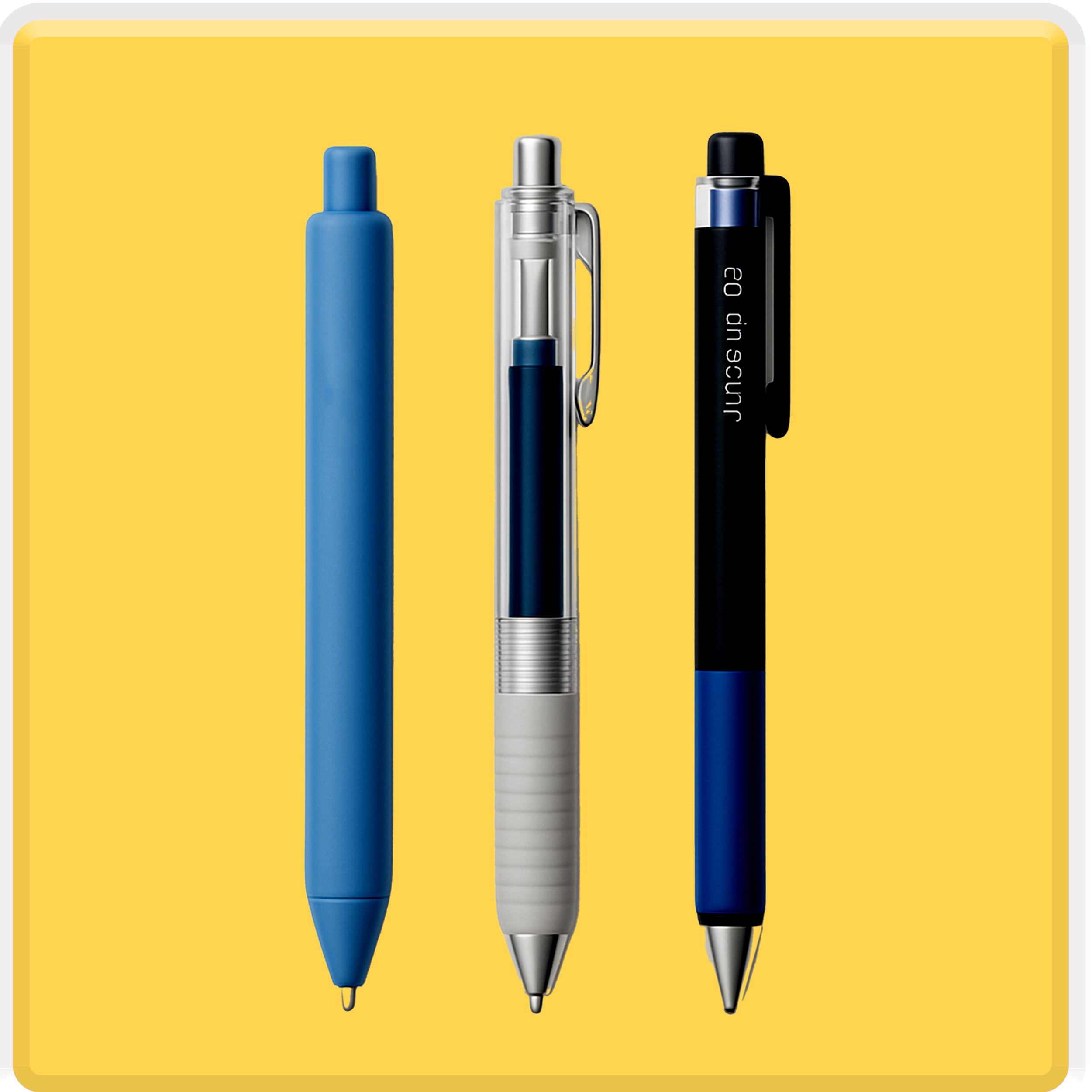 Blue Ink Gel Pens – SCOOBOO