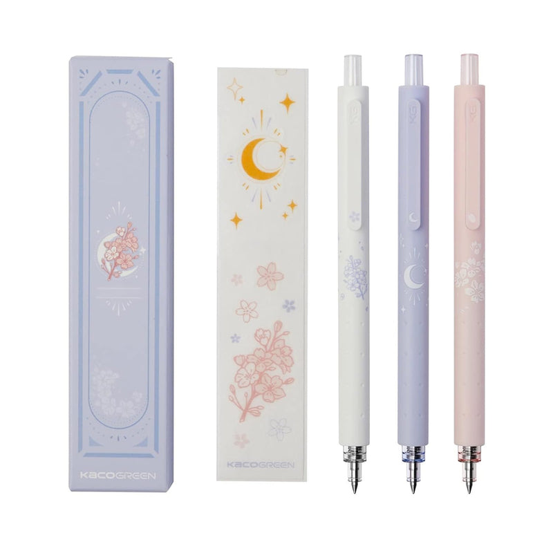 Rocket Marine Gel Pen - Pack of 3-Black Ink-KACO – SCOOBOO