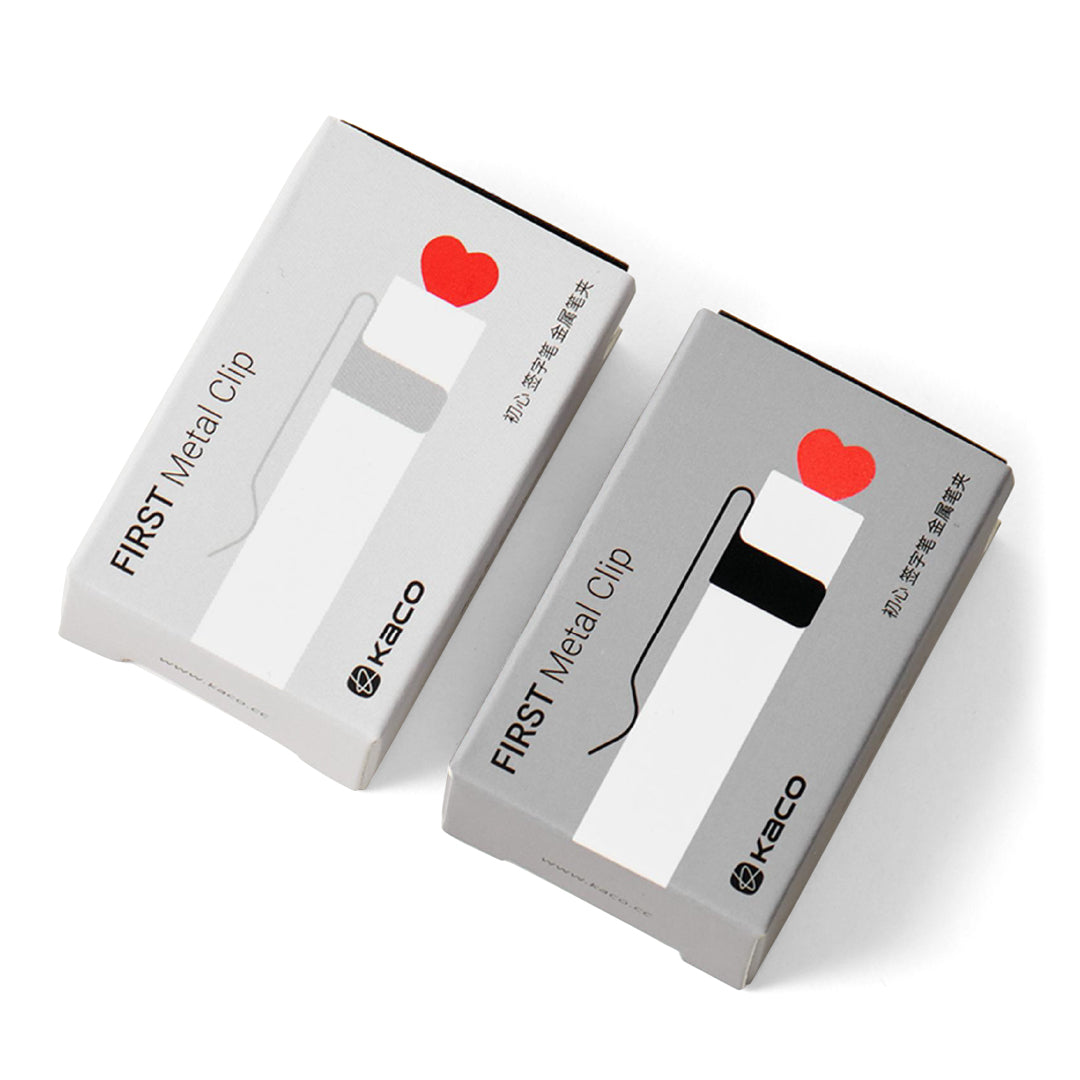 Kaco First Heart Pen Metal Clip – SCOOBOO