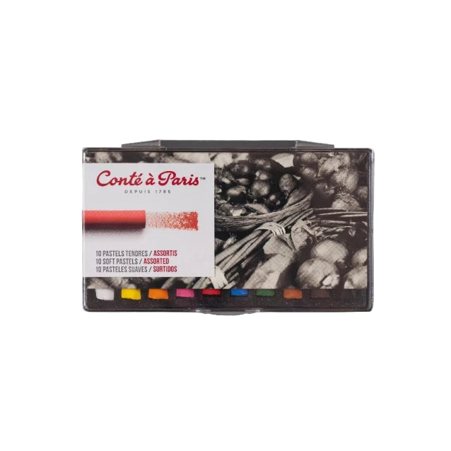 Conte a Paris Soft Pastels Assorted Colors - Pack of 10 – SCOOBOO