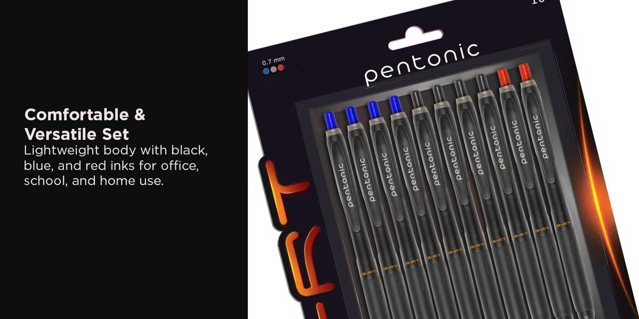 Pentonic Ball Point Pen B-RT Blister Pack - SCOOBOO - Pentonics