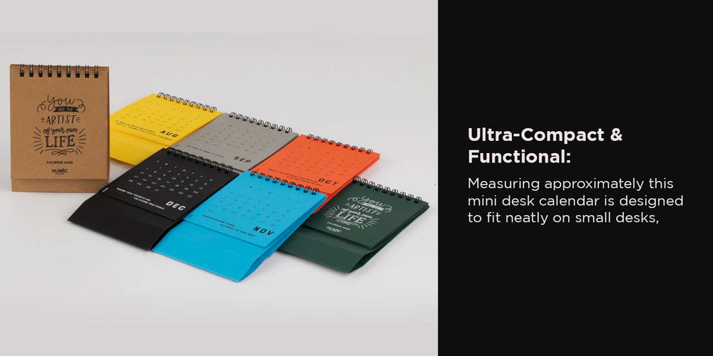 Numic Mini Desk calendar-2024 - SCOOBOO - Numic