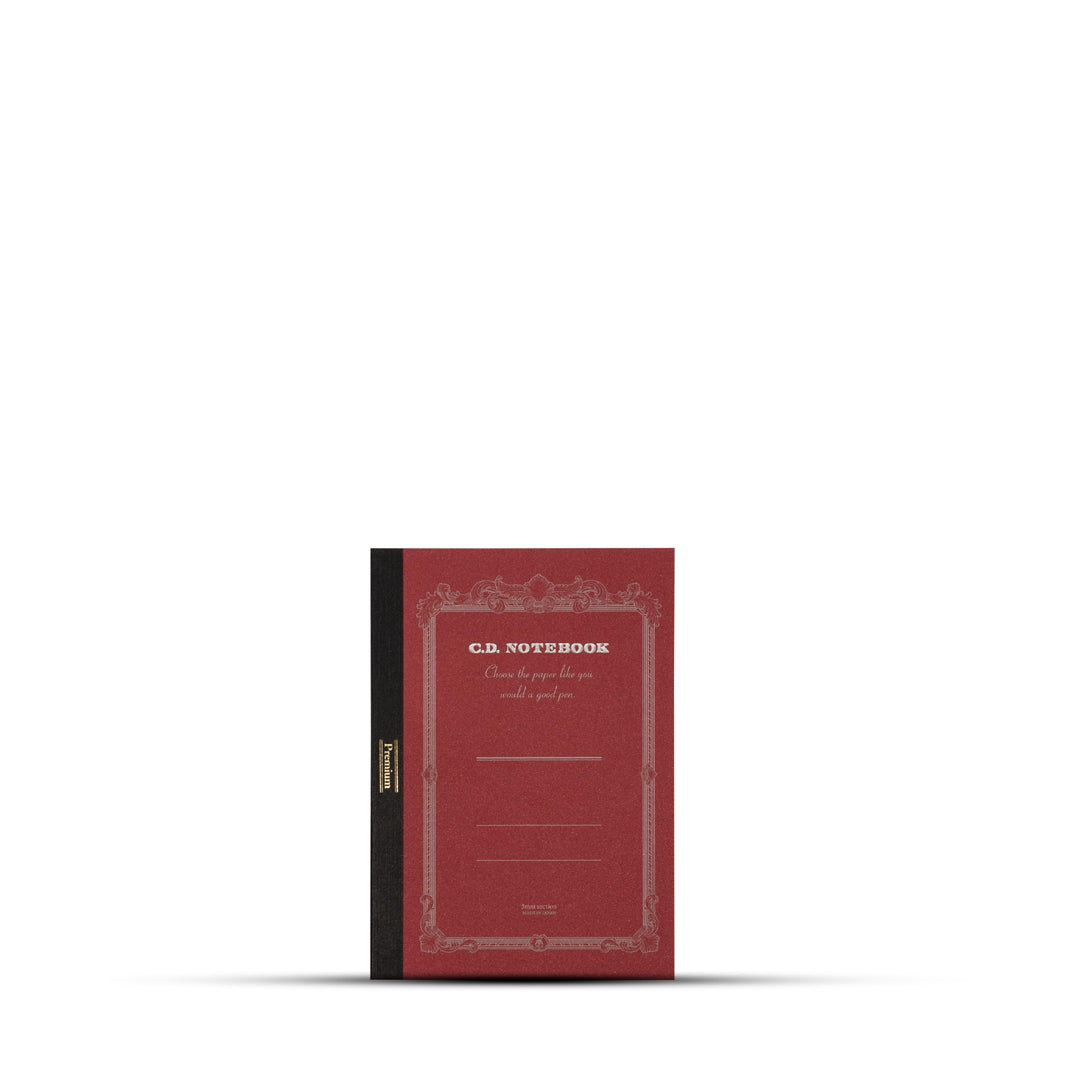 Apica Premium CD Notebook Grid Red - SCOOBOO - Apica