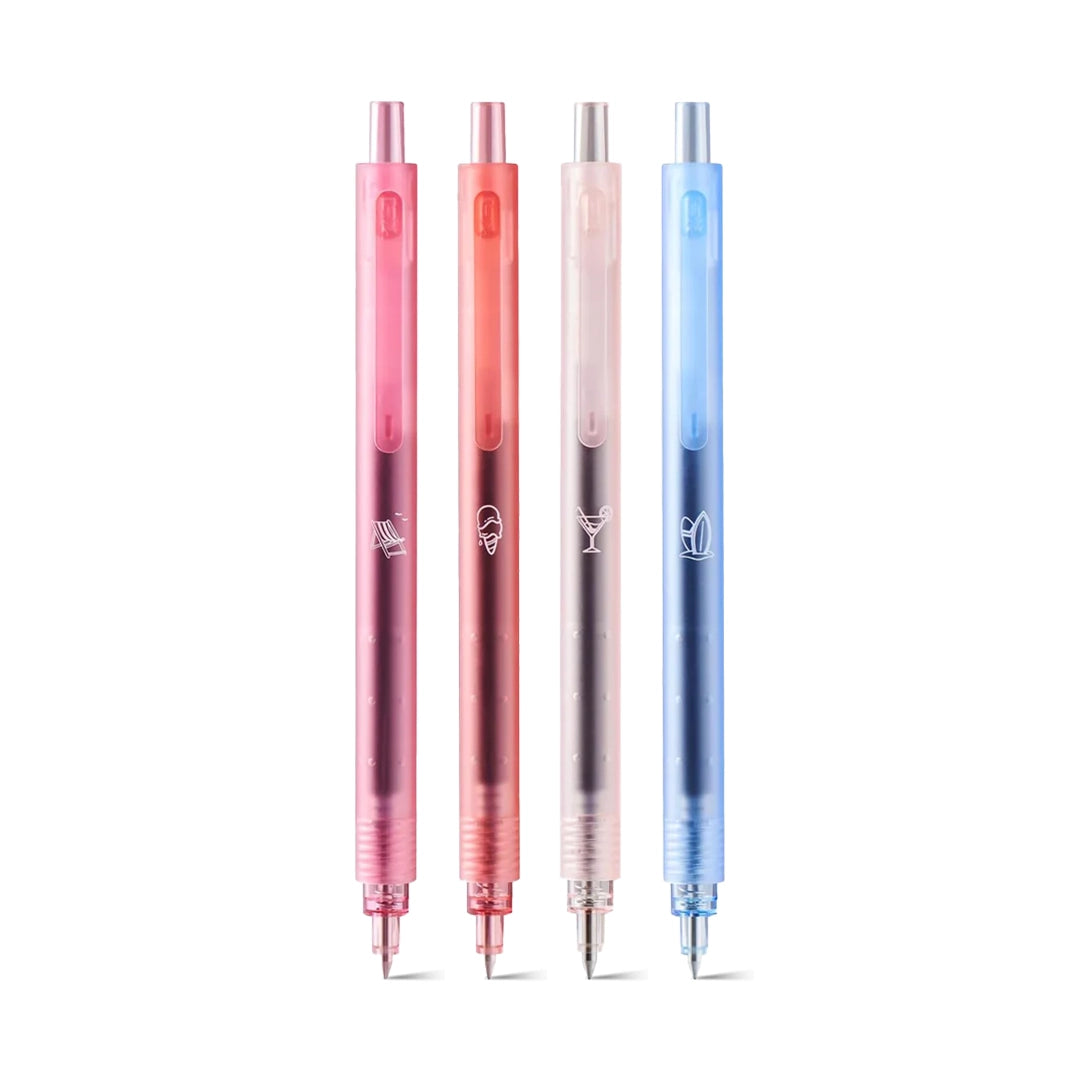 Rocket Marine Gel Pen - Pack of 3-Black Ink- SCOOBOO – SCOOBOO