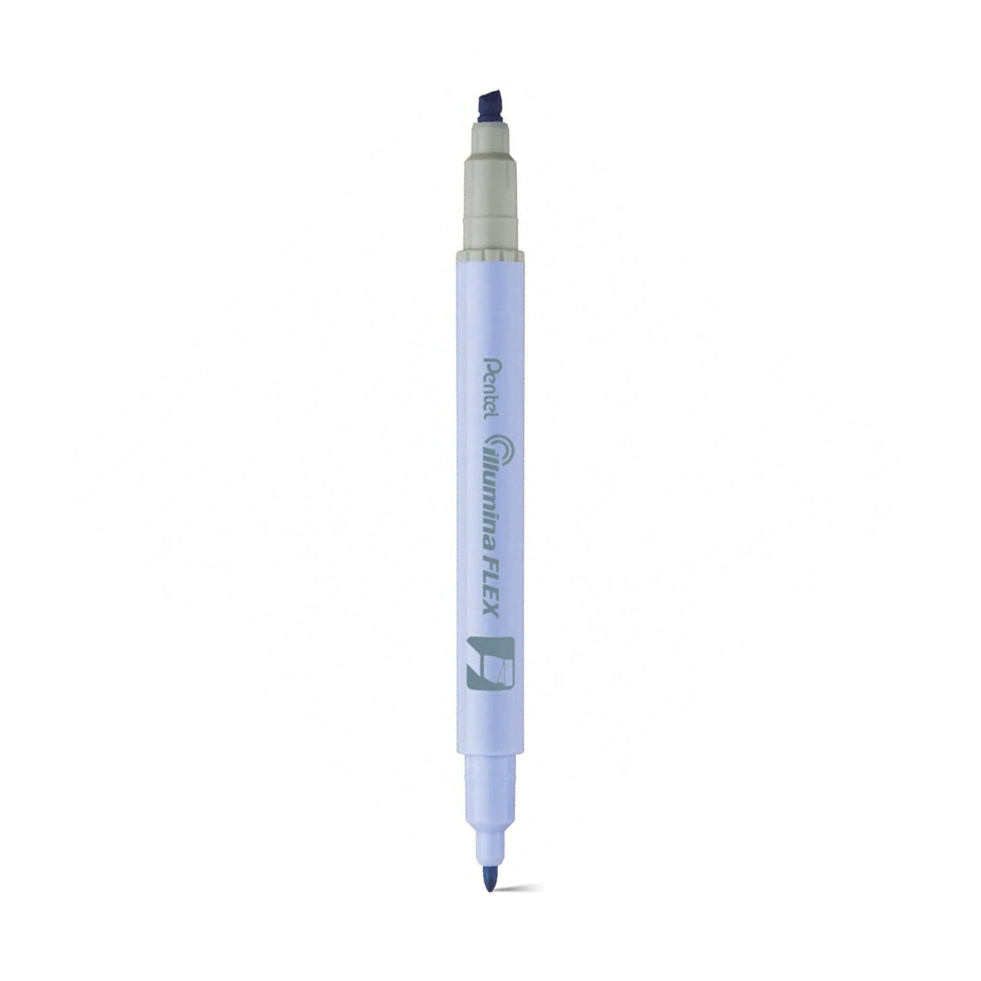 Pentel Dual Tip Highlighter Pastel Illumina Flex (Twn) - SCOOBOO - Pentel