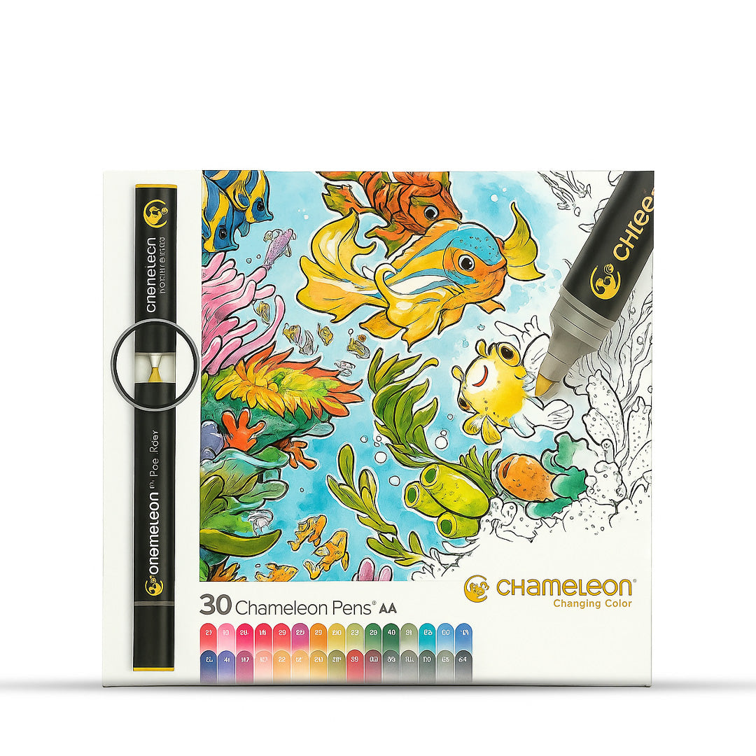 Chameleon Color Tones 30 Pen Complete Set - SCOOBOO - Chameleon
