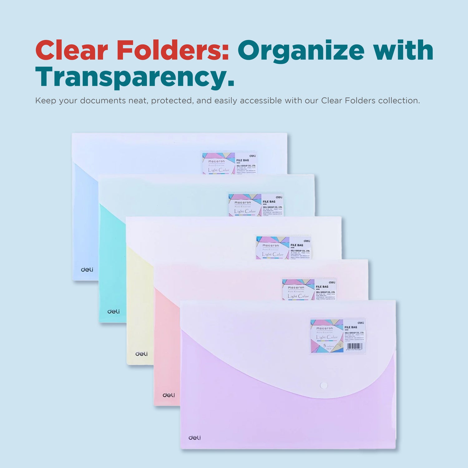 Clear Folders – SCOOBOO