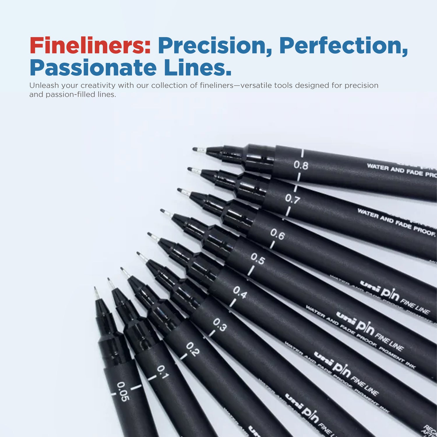 Buy Fineliners Online, Black Fine Liner Pens, Fineliners - Scooboo ...