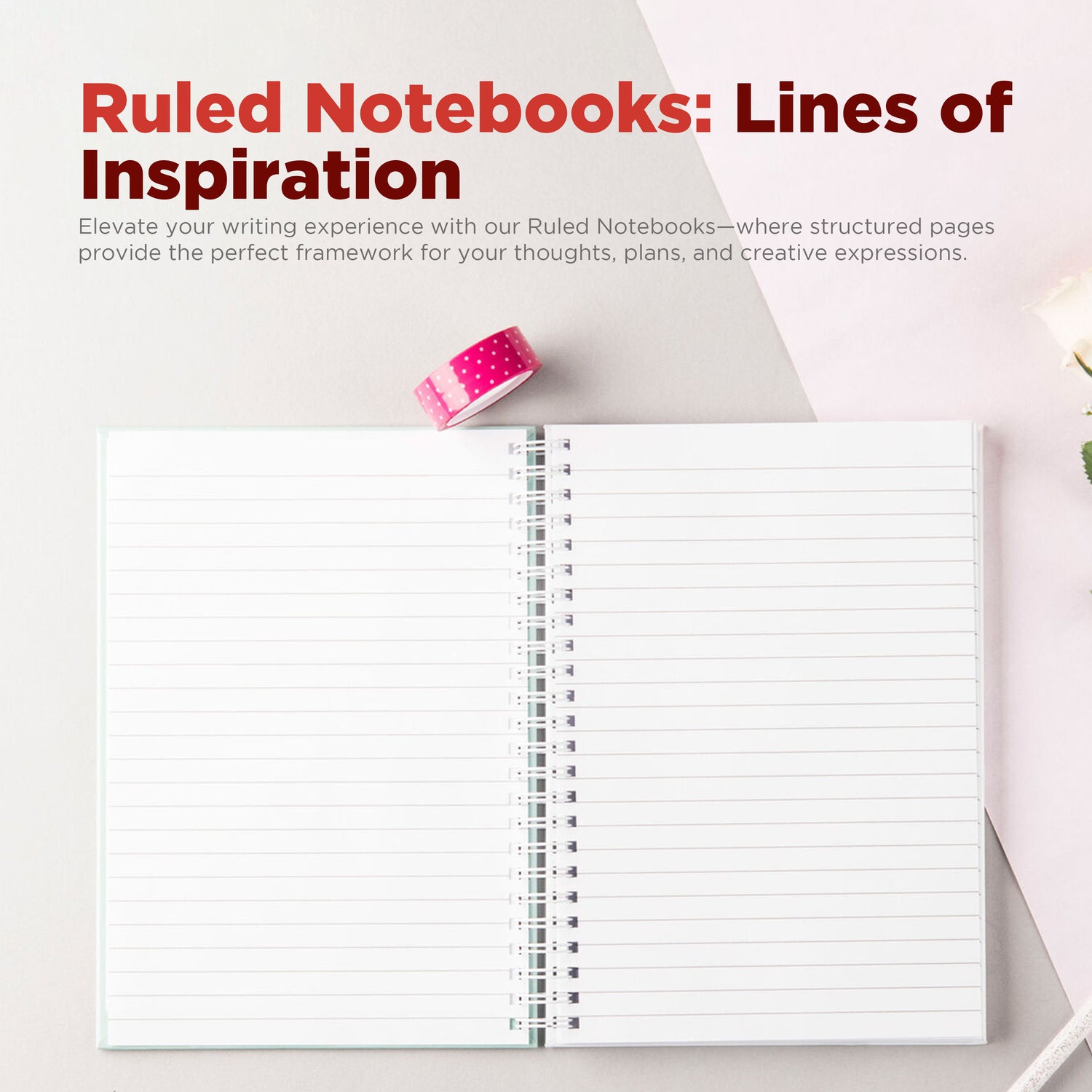 Ruled Diary, Buy Ruled Diary Online, BTS Stationery - Scooboo – SCOOBOO