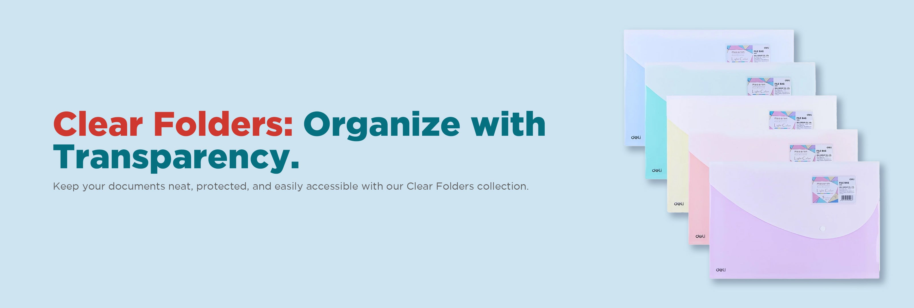 Clear Folders – SCOOBOO