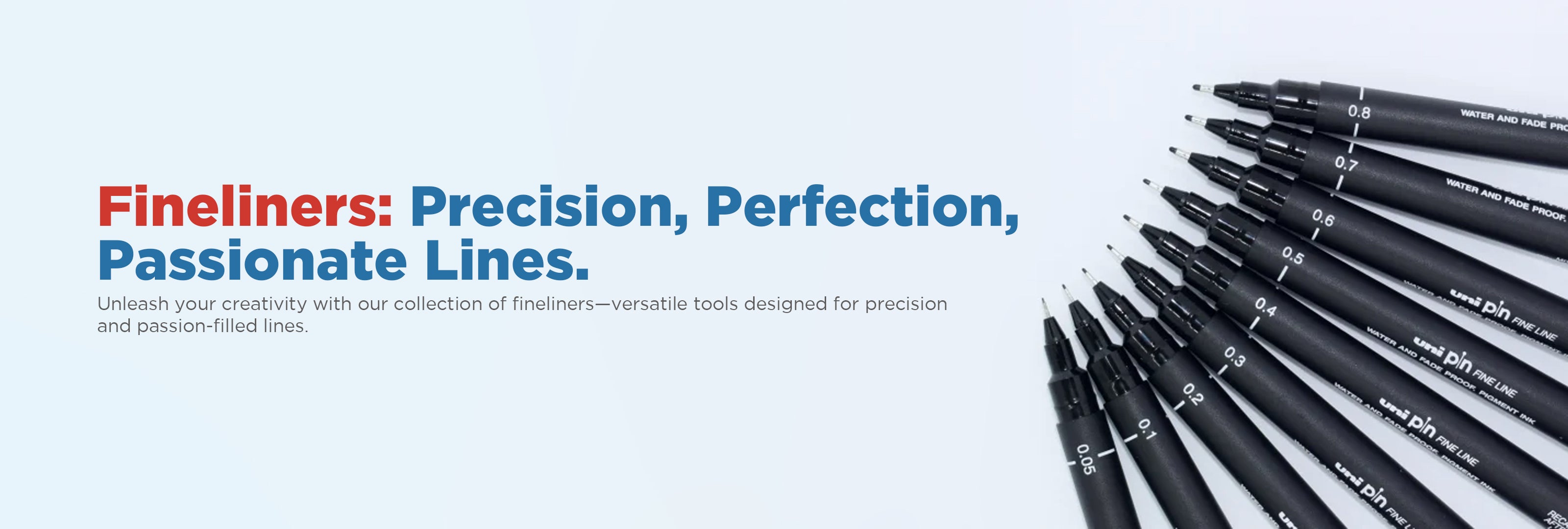 Buy Fineliners Online, Black Fine Liner Pens, Fineliners - Scooboo ...