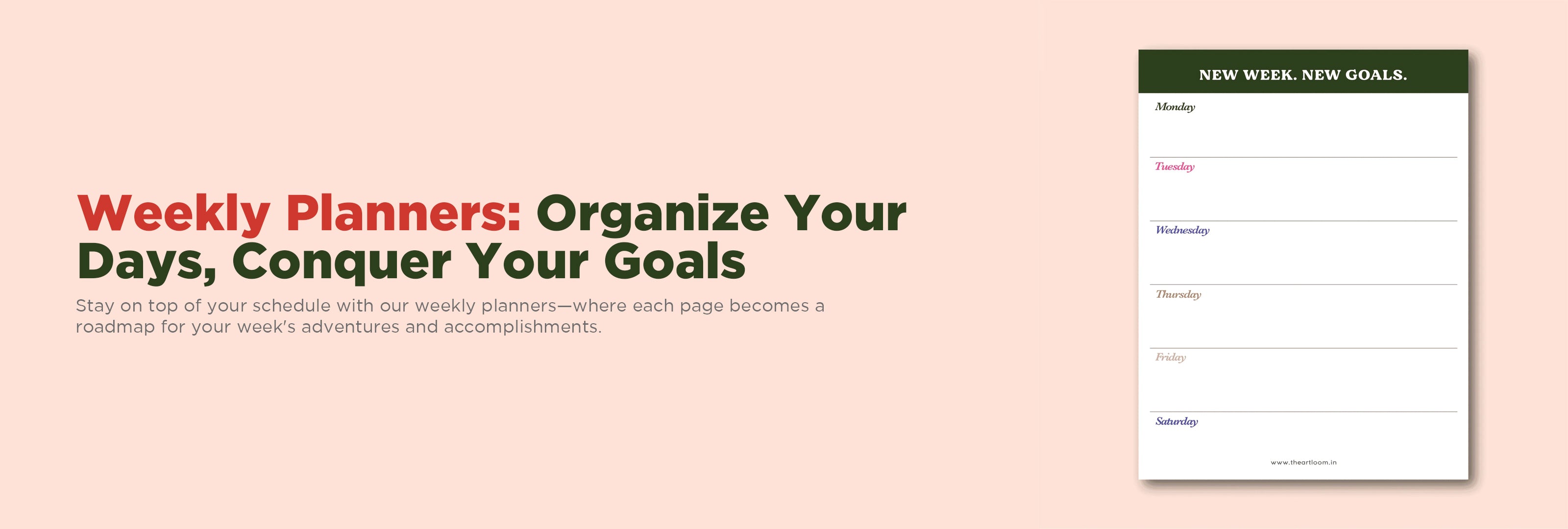 Weekly Planners – SCOOBOO