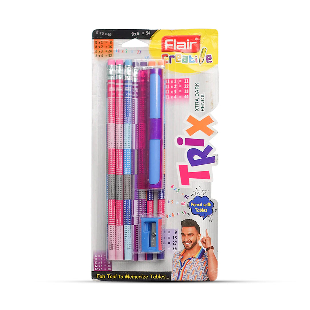 Flair Creative Trix Xtra Dark Pencil Set – SCOOBOO