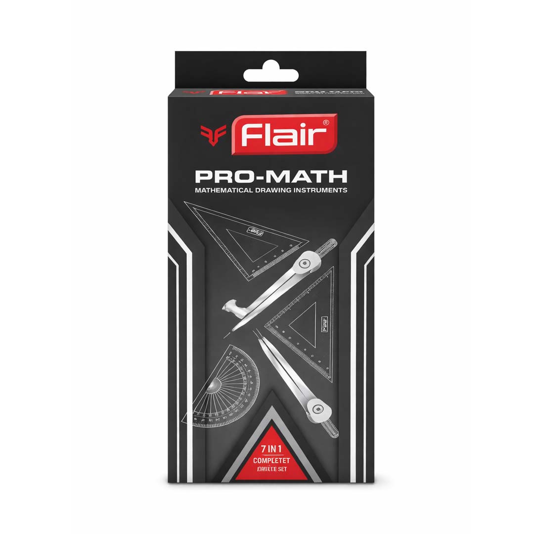 Flair Pro-Math Geometry Box - SCOOBOO - Flair