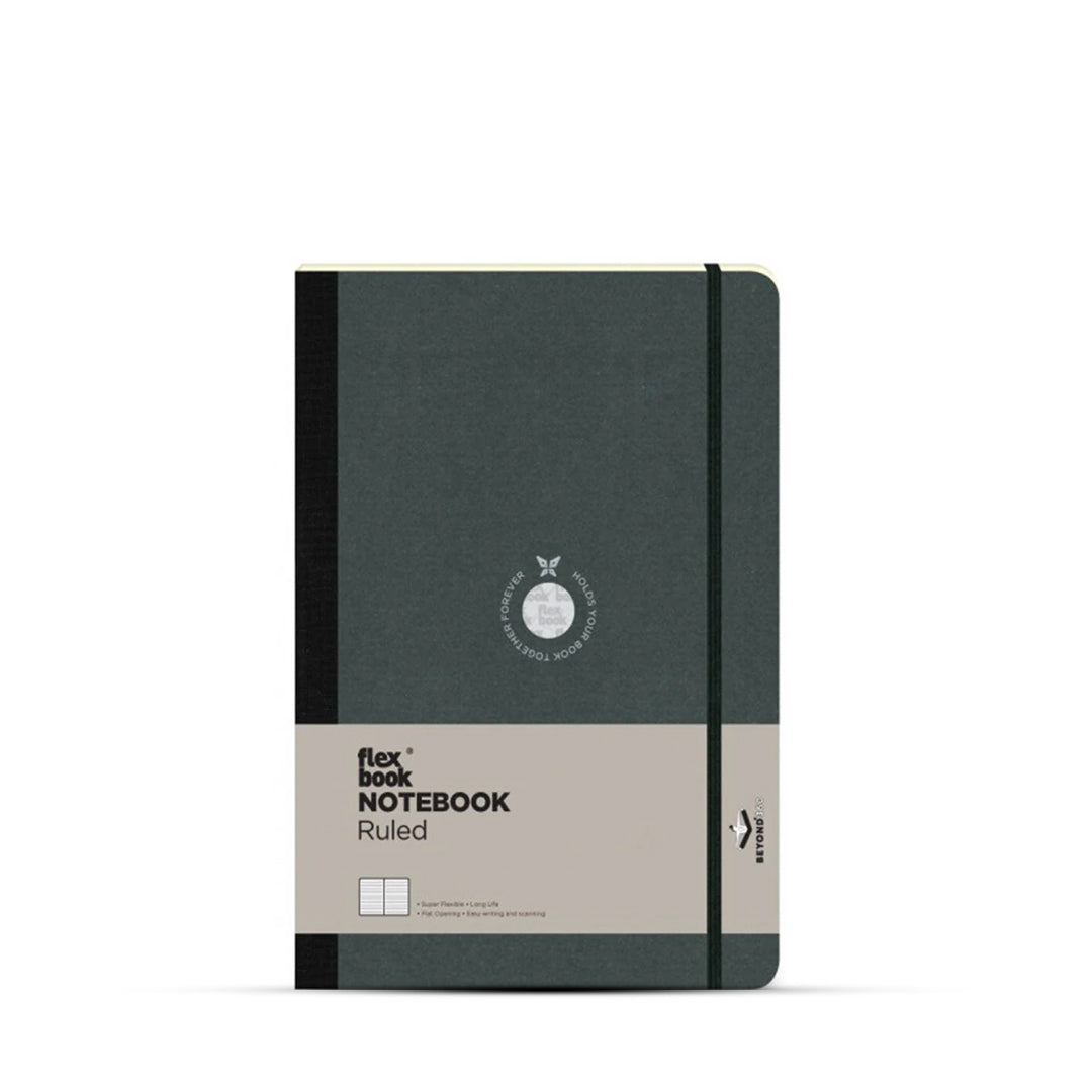 Flexbook Flex Global Black- Ruled- Large - SCOOBOO - Flex book