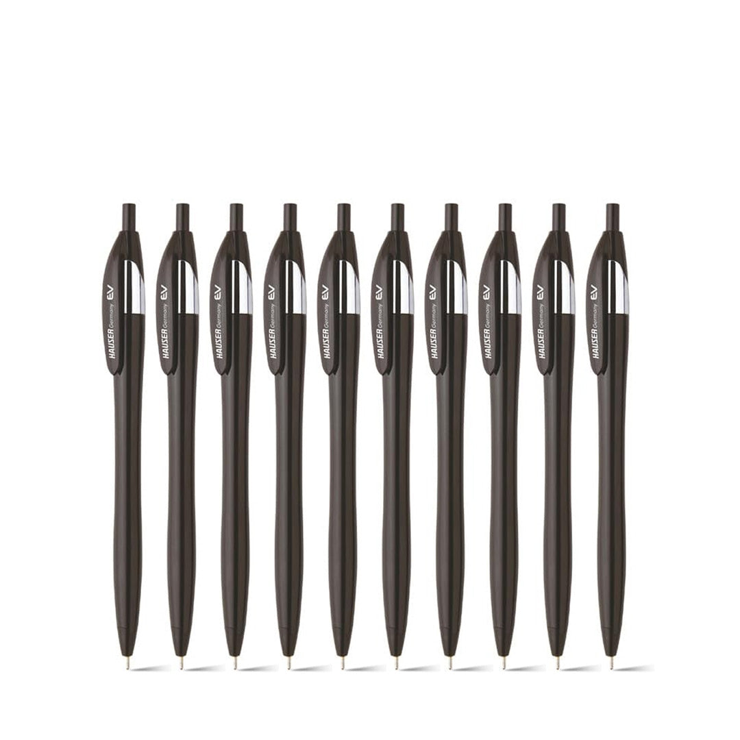 Hauser EV Retractable Black Ball Pen – SCOOBOO