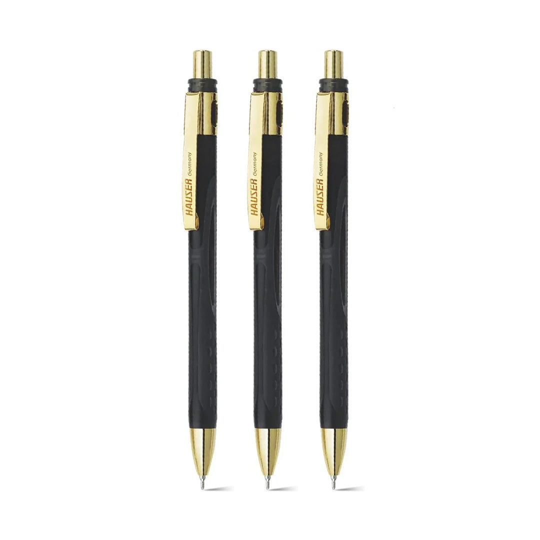 Flair Hauser Ultra Gold Ball Pen Pack Of 3 - SCOOBOO - Flair
