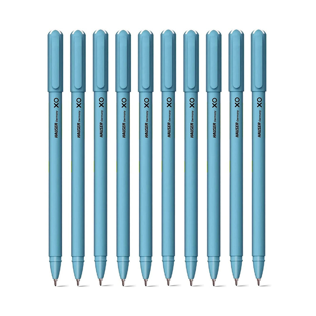 Hauser XO Gel Pens Pack Of 10 - SCOOBOO - Hauser