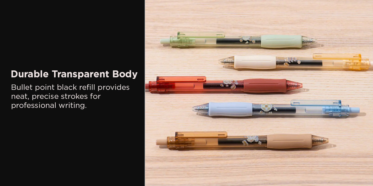 Kaco Keybo Gel Ink Pen- Champion 5 pack - SCOOBOO - Kaco