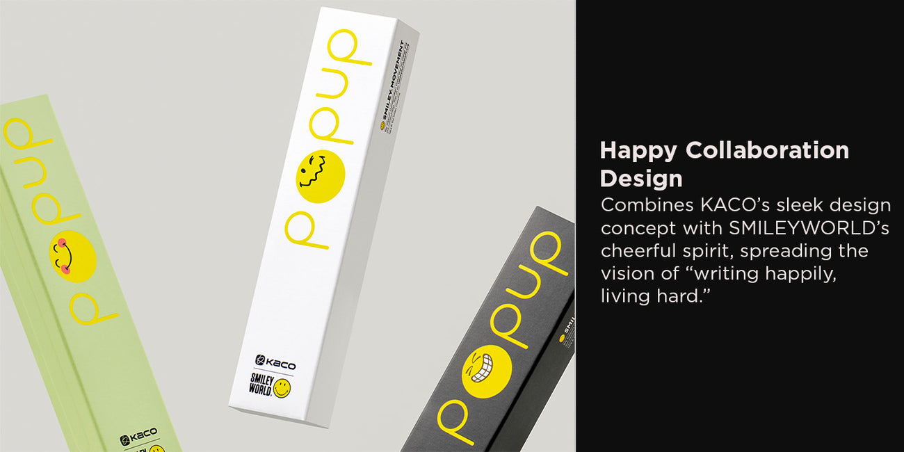 Kaco Popup Smiley World Gel Pen - SCOOBOO - Kaco