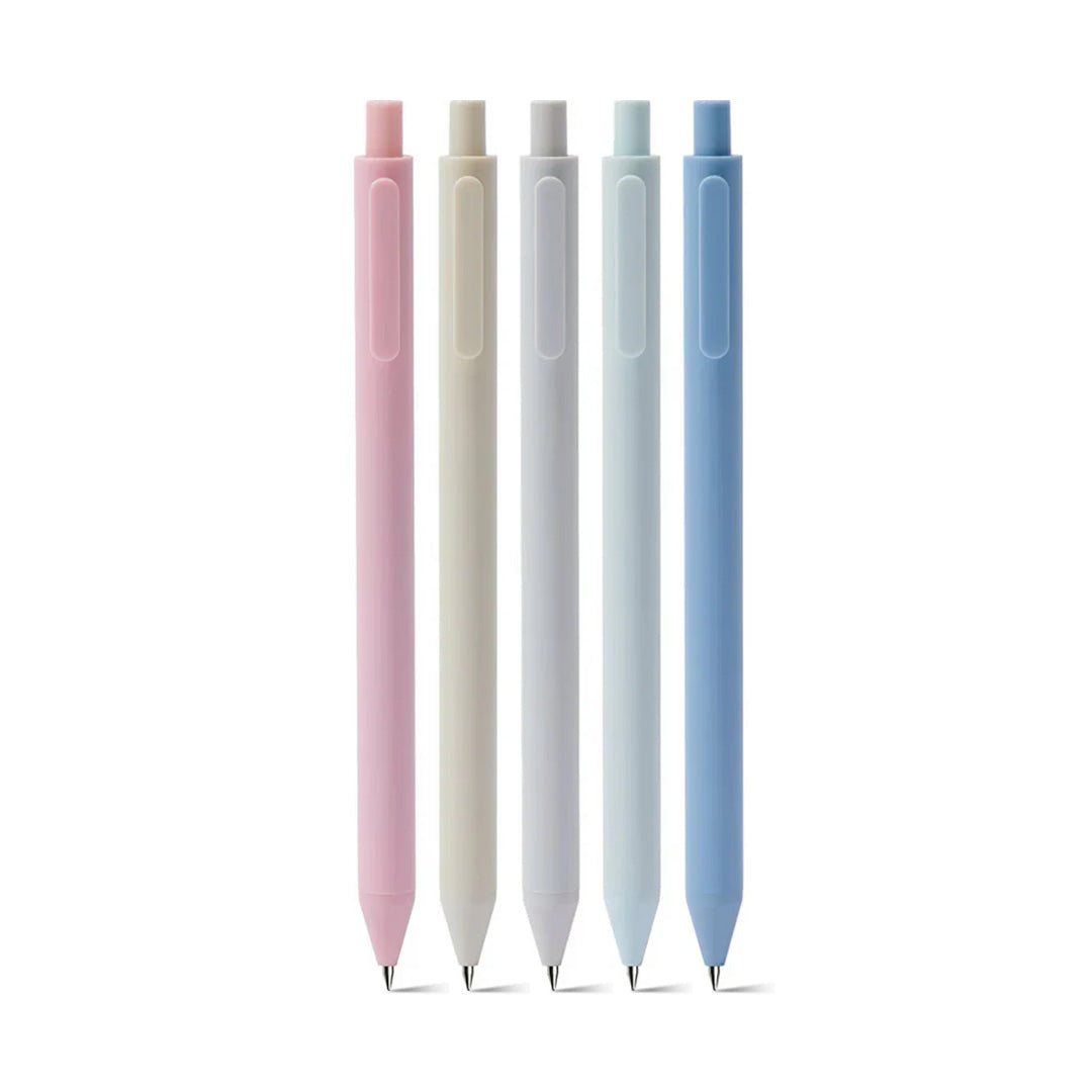 Kaco Pure Ink Pen Recycle Natural Story 5pcs/set - SCOOBOO - Kaco