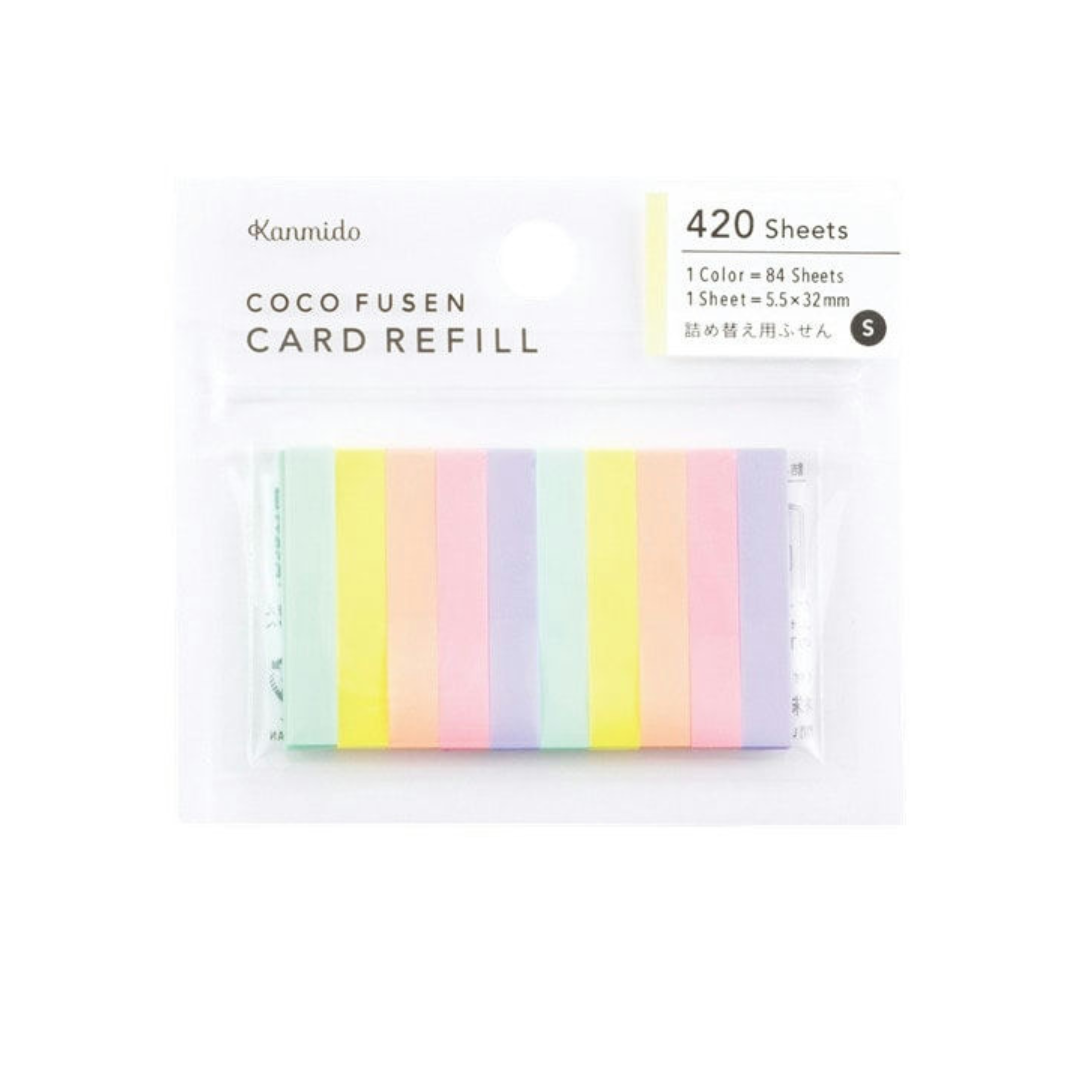 Kanmido Coco Fusen Card Refill Small Sticky Notes – SCOOBOO