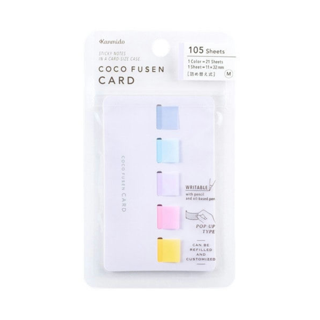 Kanmido Coco Fusen Card Sticky Note – SCOOBOO