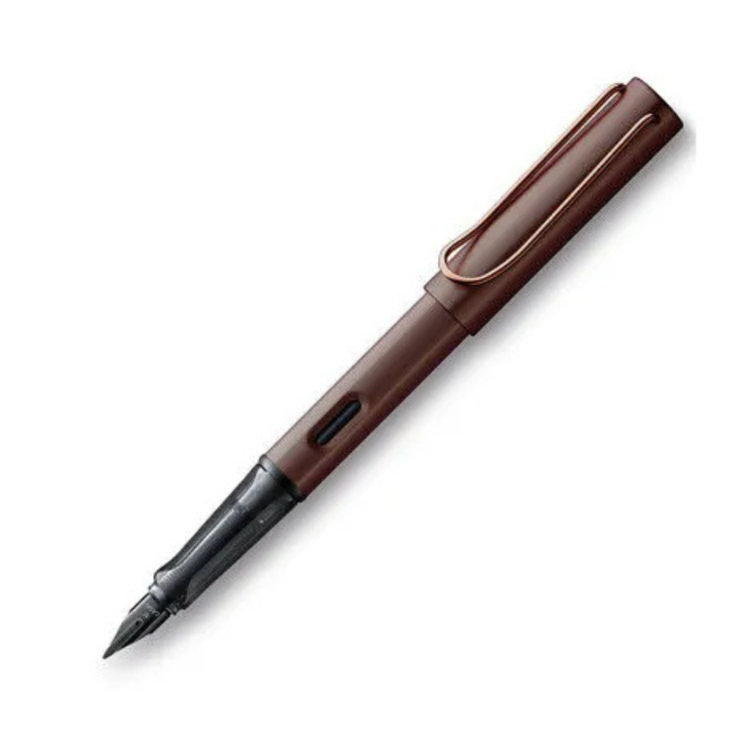 Lamy Lx Marron Aluminum Fountain Pen – SCOOBOO