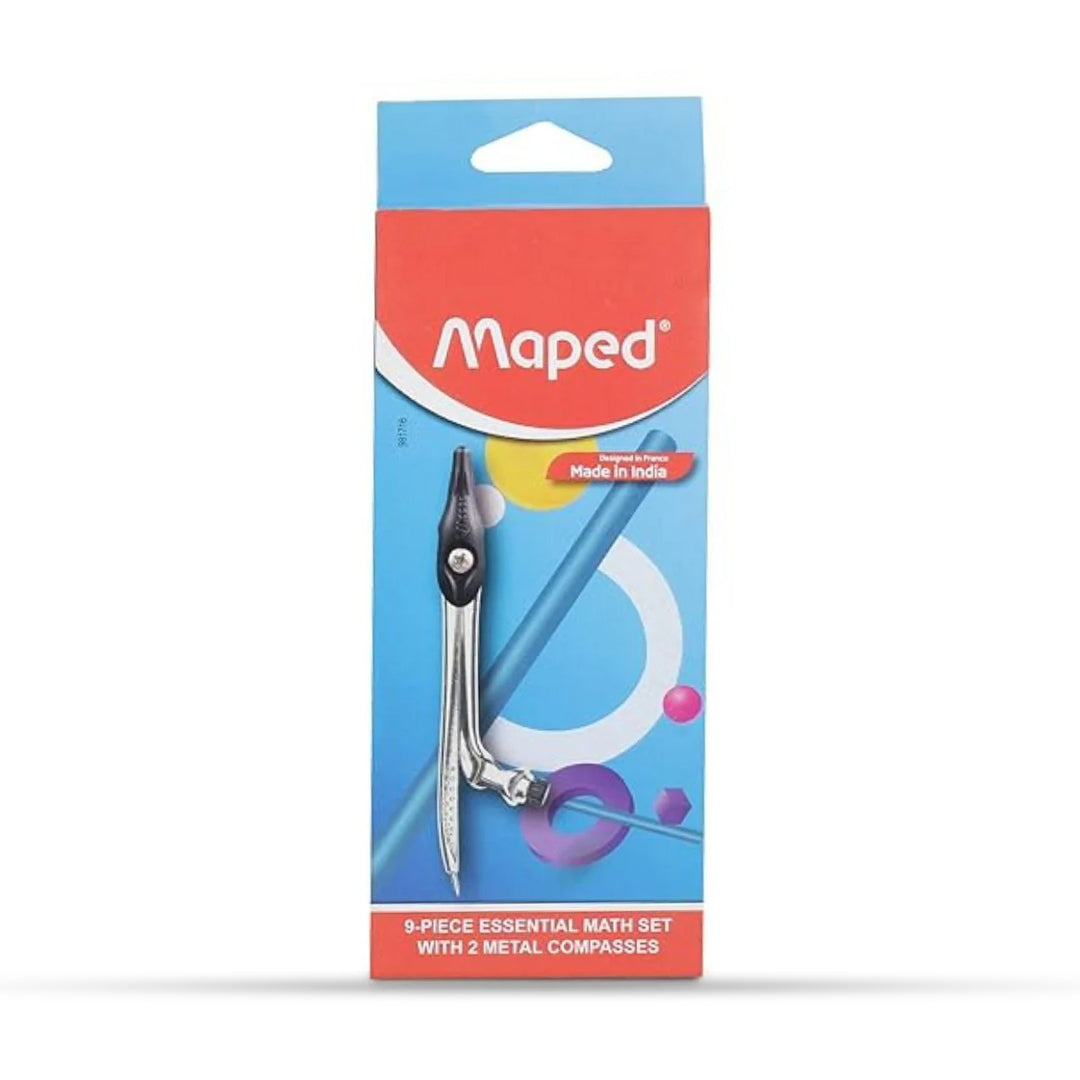 Maped Metal 9pcs Ruler Set - SCOOBOO - MAPED