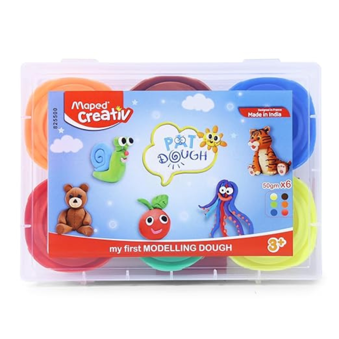 Maped Creative Modelling Dough Multicolor Set of 6 – SCOOBOO