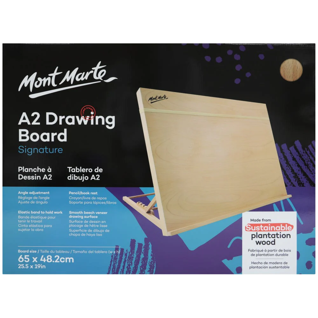 Mont Marte Table Easel with Drawer Signature – SCOOBOO
