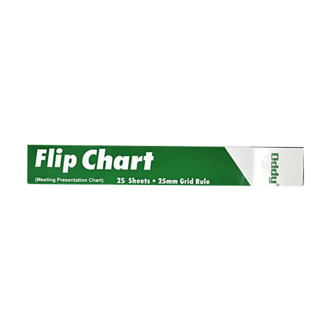 Oddy Flip Paper Chart (Meetings / Presentation Chart)-25 Sheets – SCOOBOO