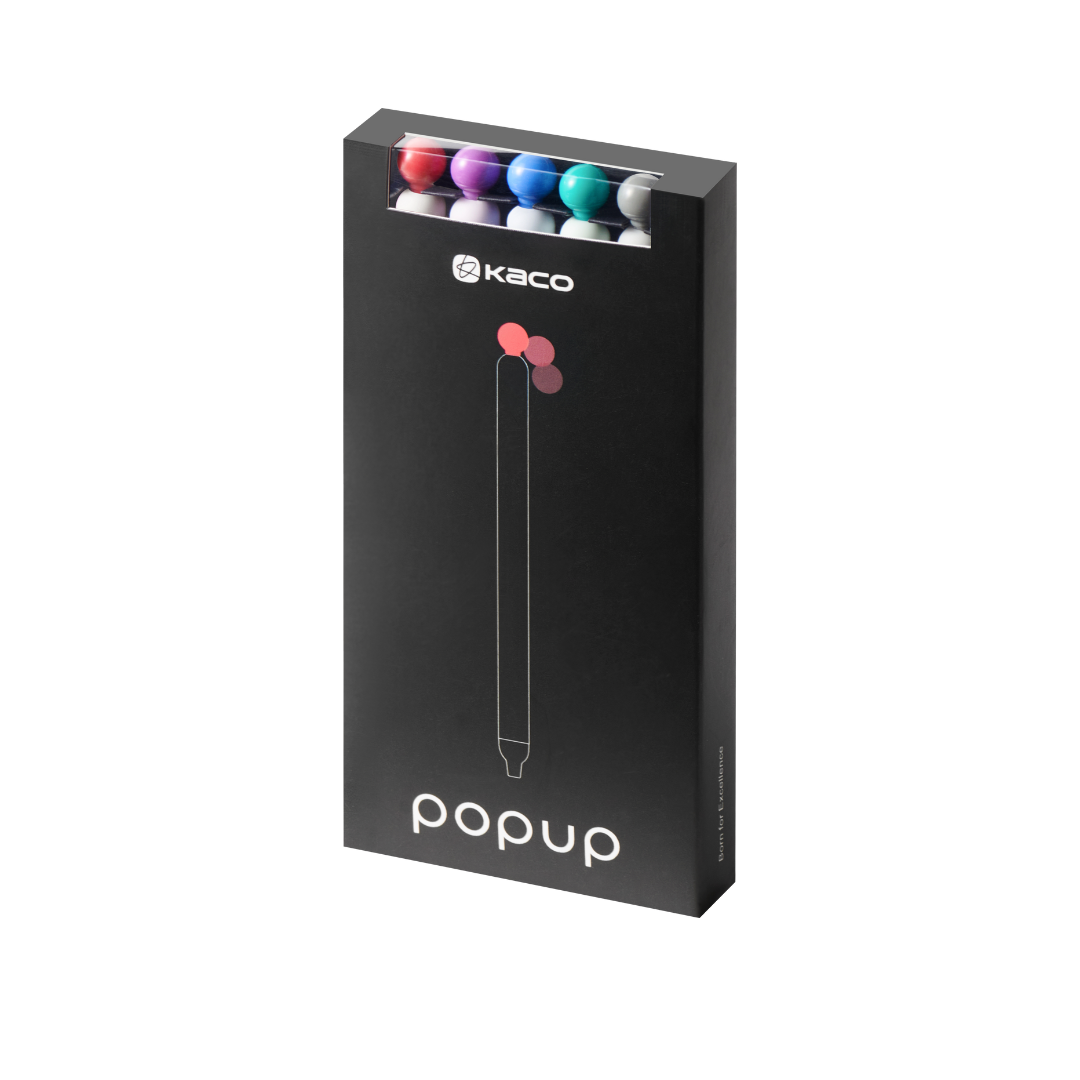 Kaco Popup Black Ink Gel Pen - SCOOBOO - Kaco