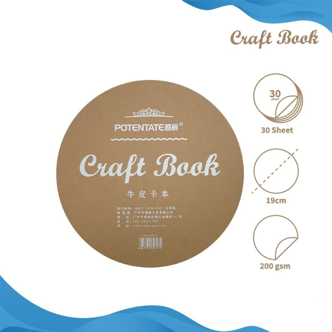 Potentate Craft Paper Circle Pad – SCOOBOO