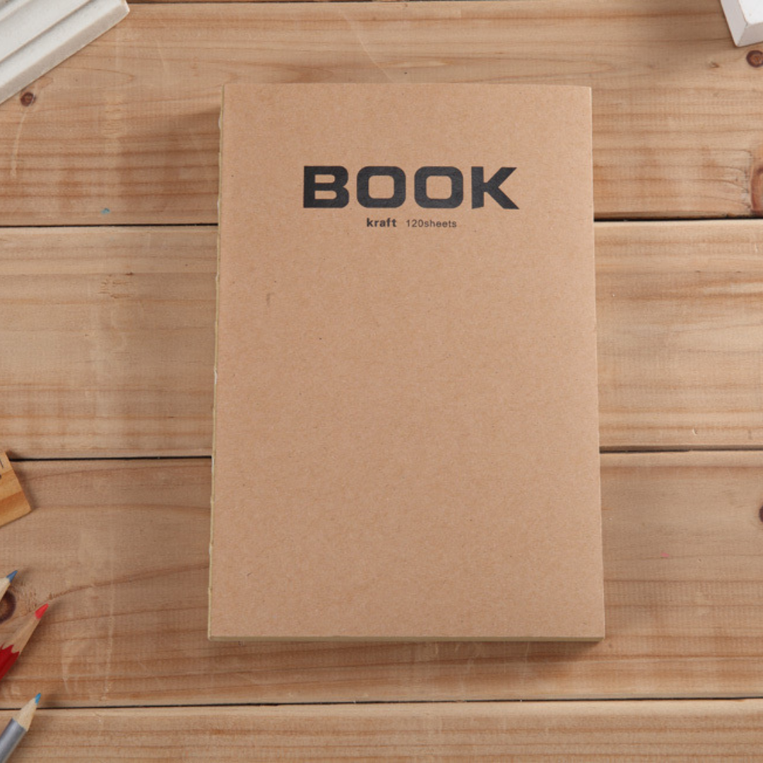 Potentate Kraft Paper Book stitching Bound – SCOOBOO